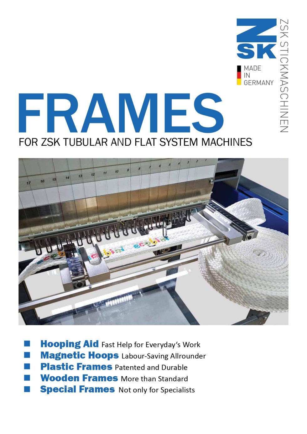 ZSK frame-KMC - บริษัท กิจมีชัยเทรดดิ้ง จำกัด (KMC)
